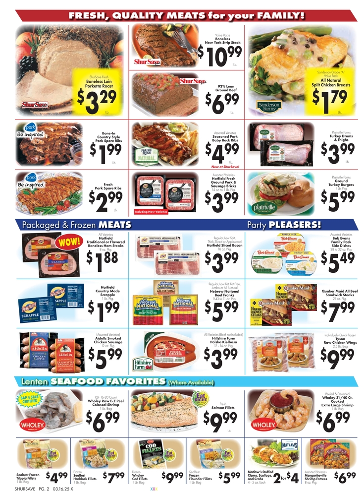 Print Weekly Specials | Rob's Market | Weekly Ad 3/23/2025 - 3/29/2025